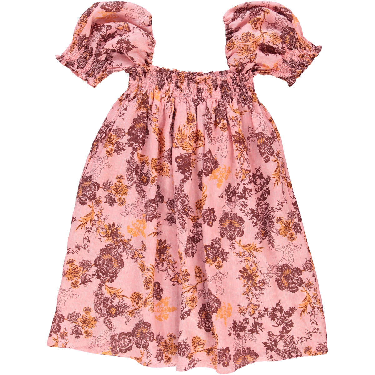 Angie Dress | Desert Rose – Little Pinwheels