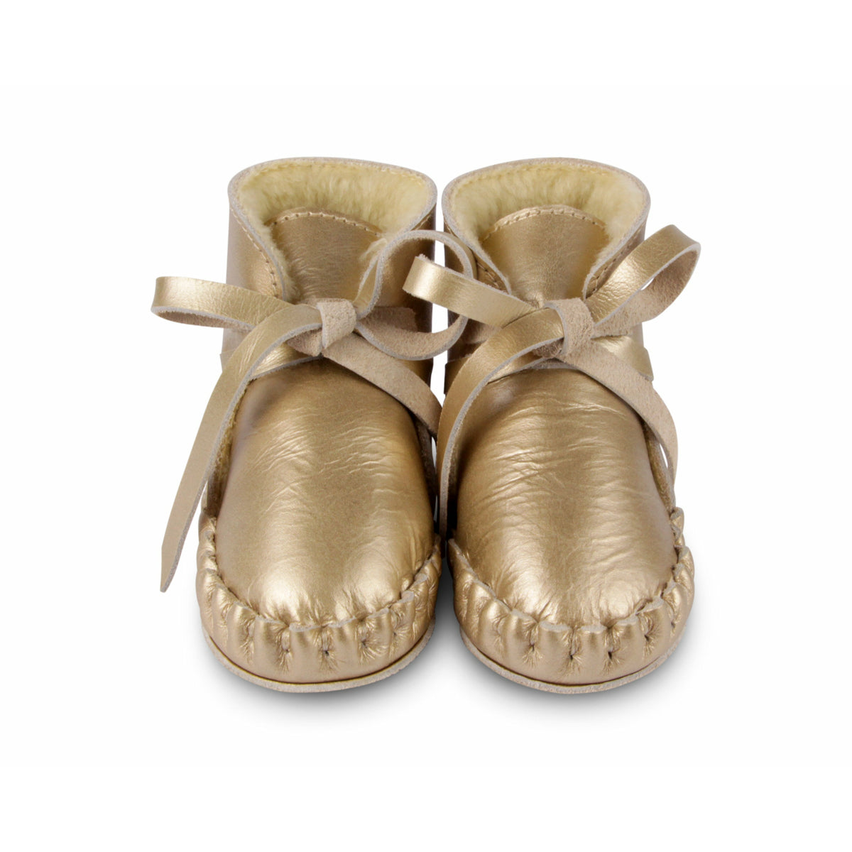 Pina Exclusive Lining | Champagne Metallic Leather – Little Pinwheels
