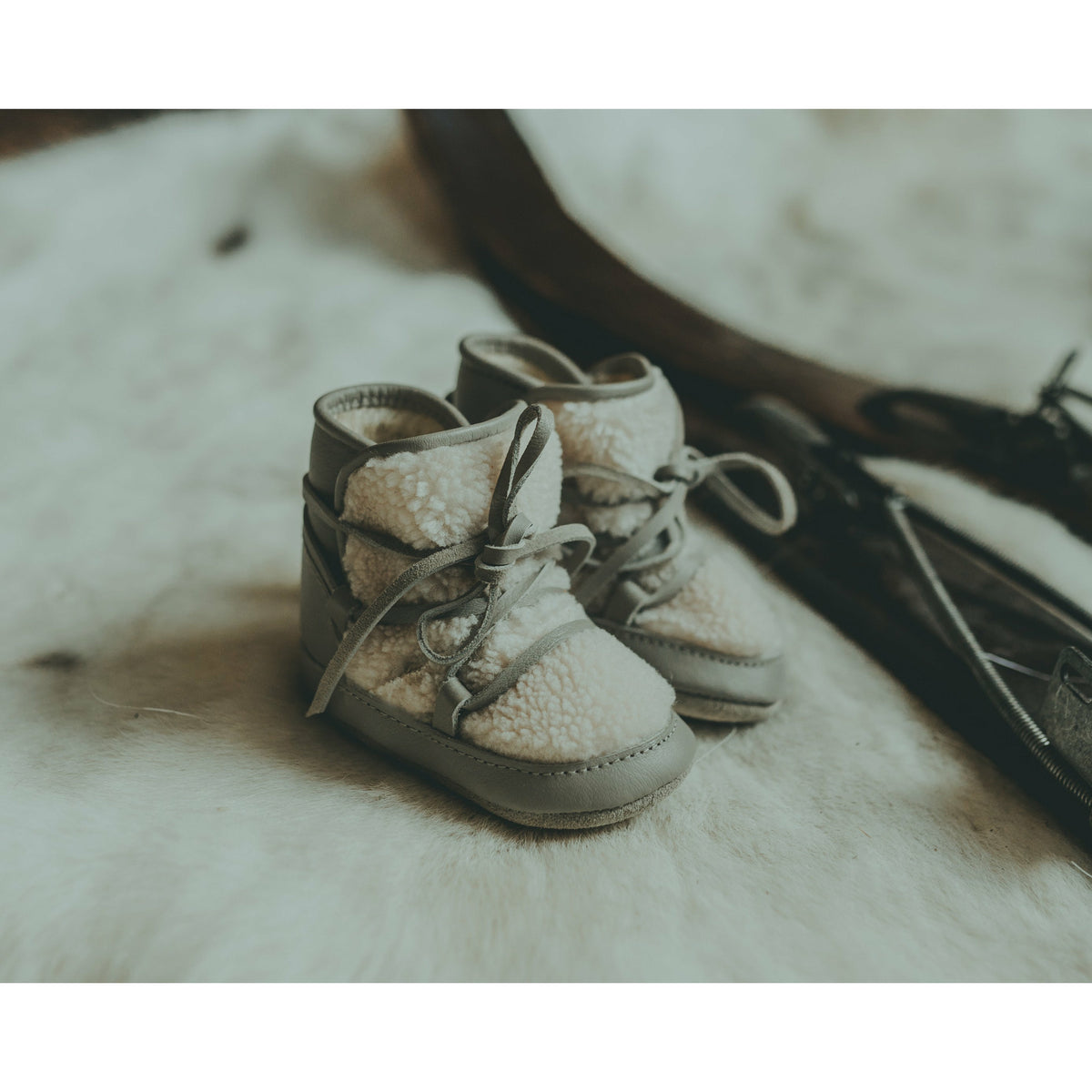 Inuk Lining | Light Stone Leather – Little Pinwheels