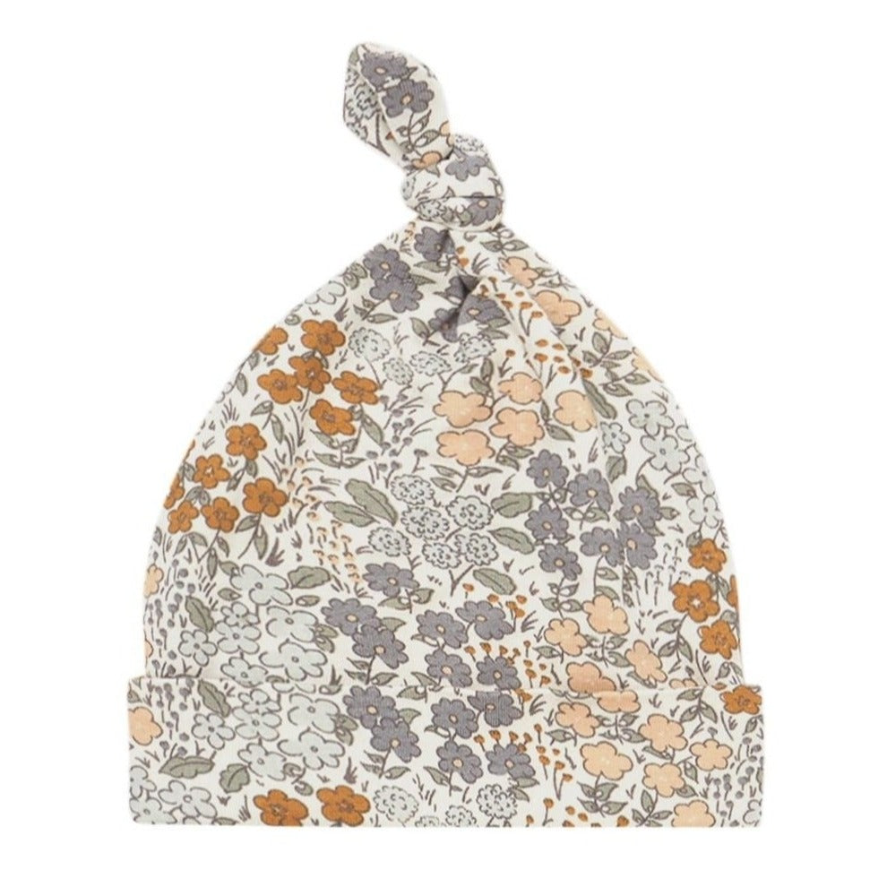 Knotted Baby Hat | Garden – Little Pinwheels