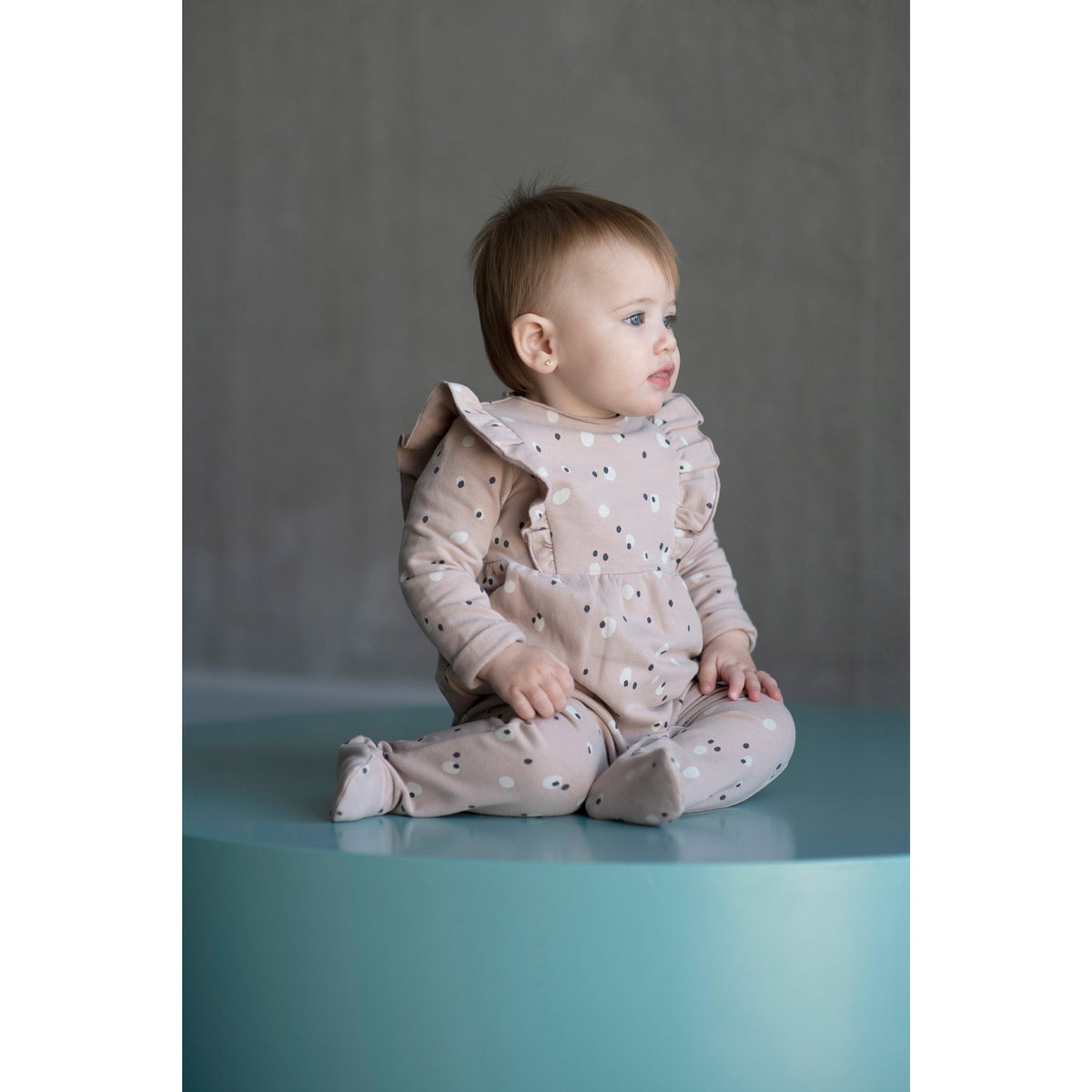 Onepiece | Spots Pink – Little Pinwheels