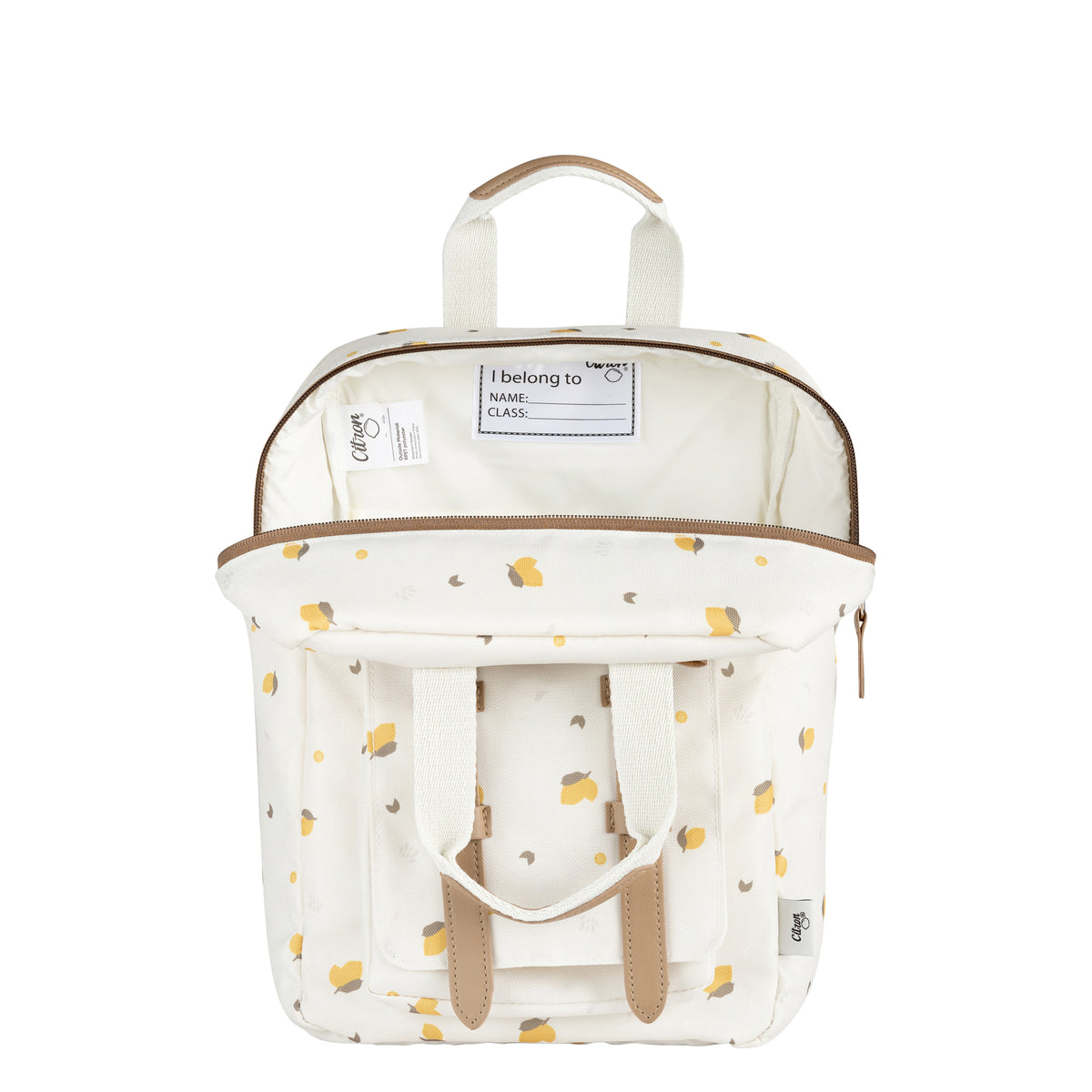 Kids Backpack | Lemon – Little Pinwheels