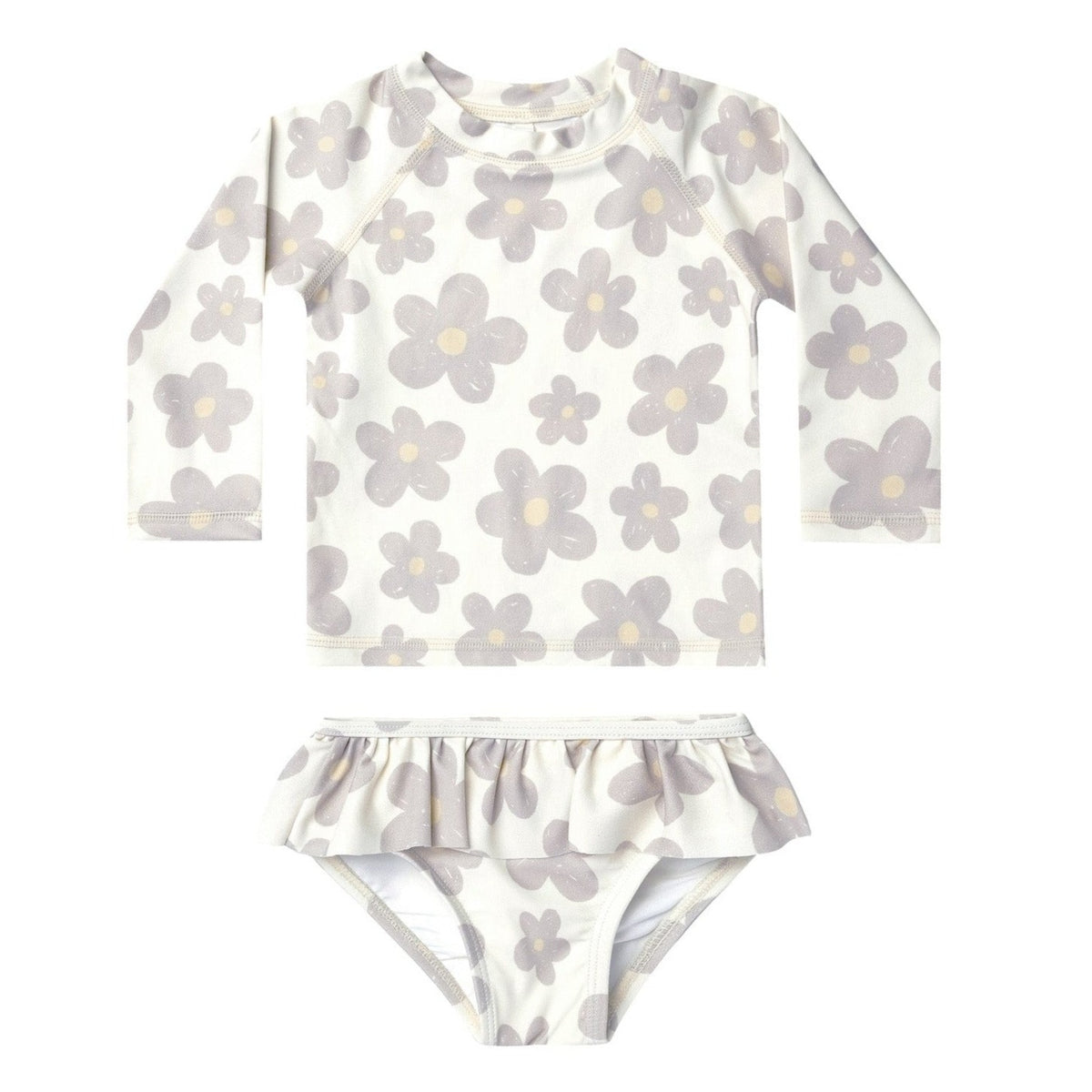 Rashguard Girls Set | Retro Floral – Little Pinwheels