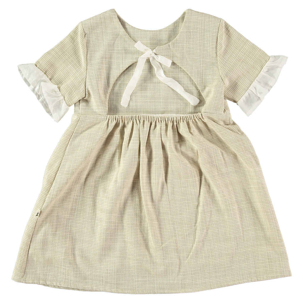 Dress | Beige – Little Pinwheels