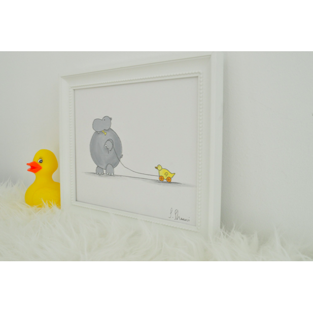 Henry The Hippo Artwork – Little Pinwheels