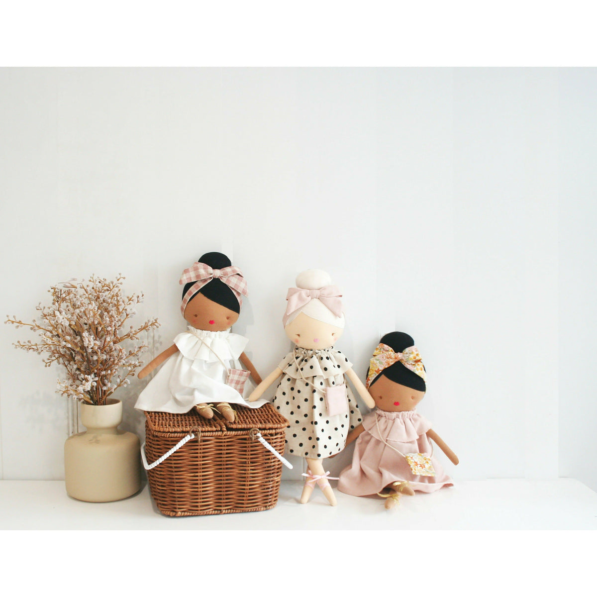 Piper Doll | Black Spot – Little Pinwheels